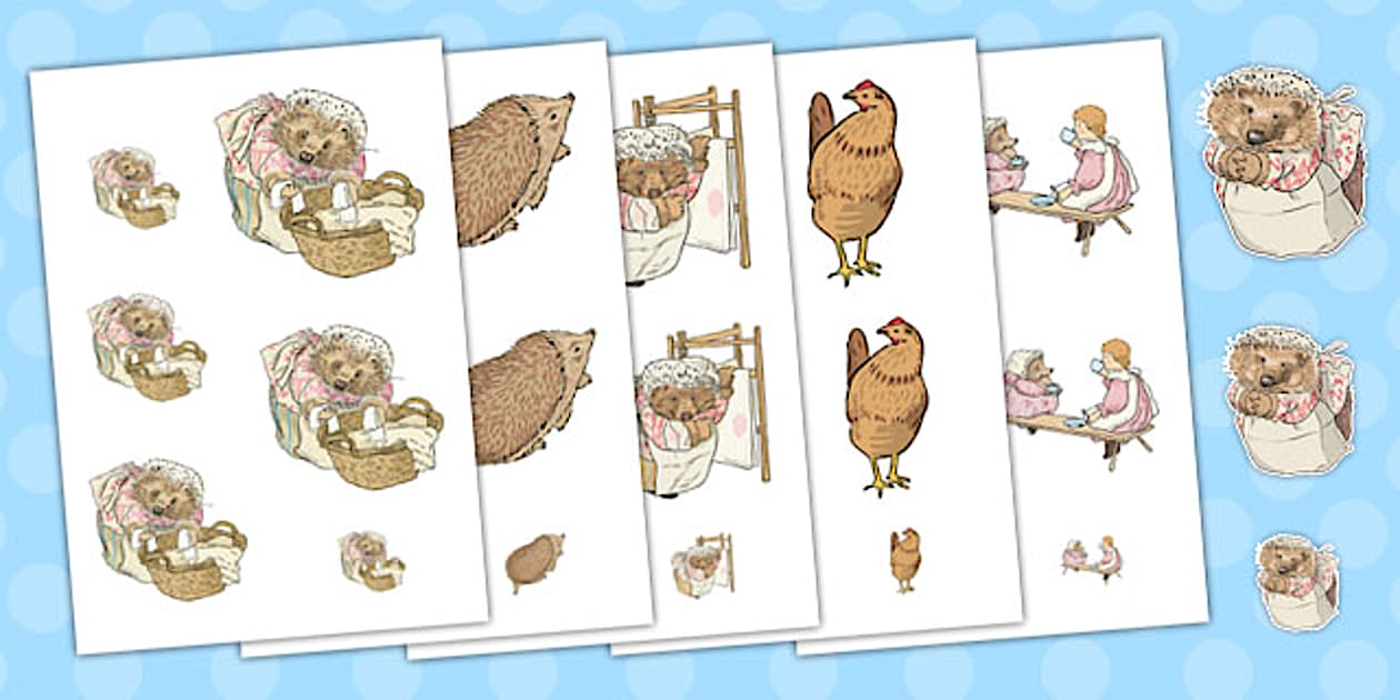 The Tale of Mrs Tiggy Winkle Size Ordering - mrs tiggy winkle