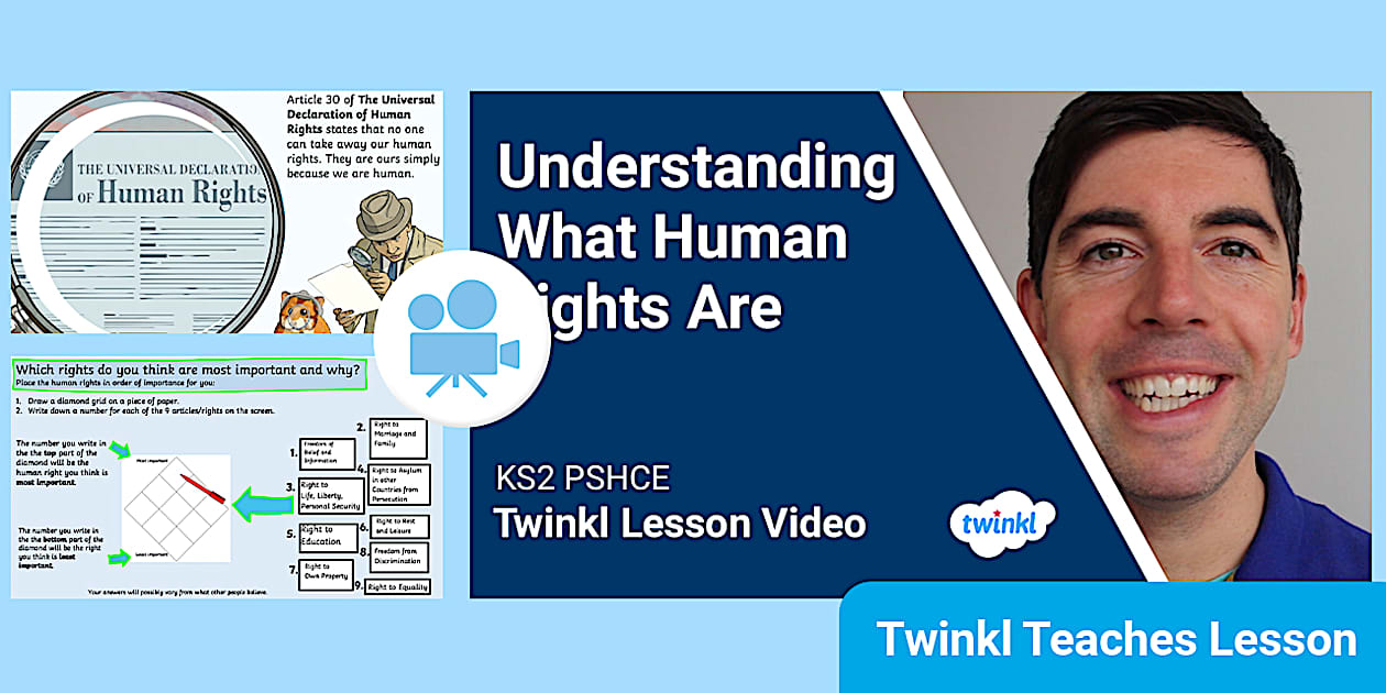 KS2 (Ages 7-11) Understanding What Human Rights Are - Twinkl