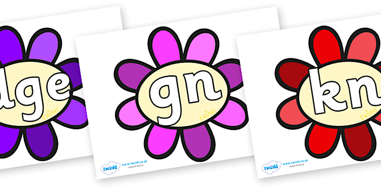 Silent Letters on Flowers