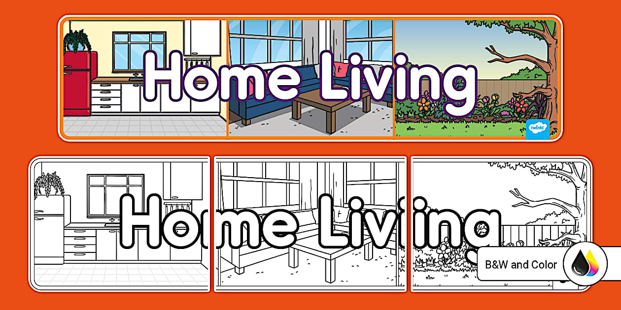 Home Living Dramatic Play Banner (teacher made) - Twinkl