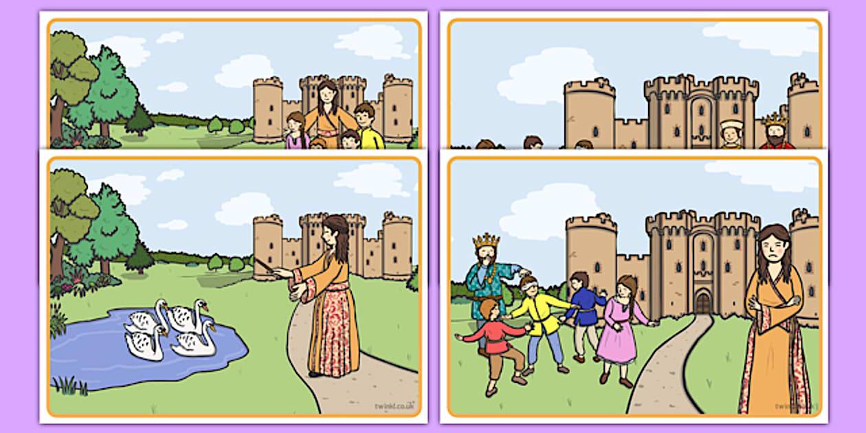 The Children of Lir Story Sequencing