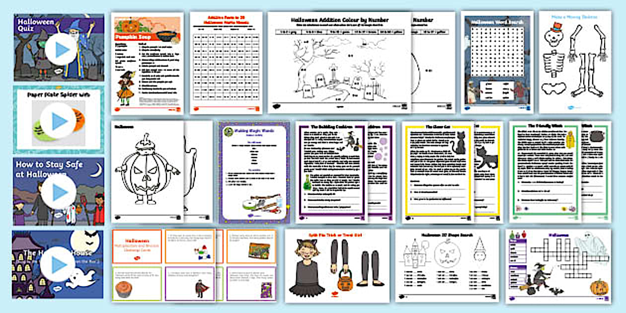 Northern Ireland Circuit Breaker P3 Learning Pack 1: Halloween