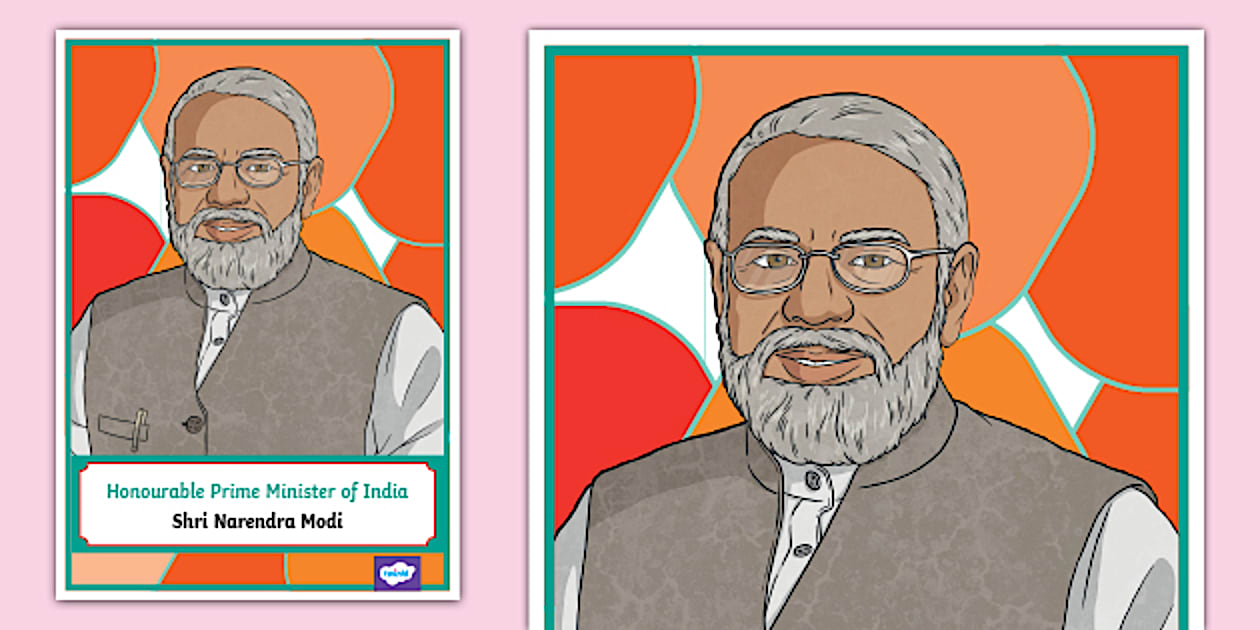 FREE! - *FREE* India PM Narendra Modi Poster*To-Do* - Twinkl