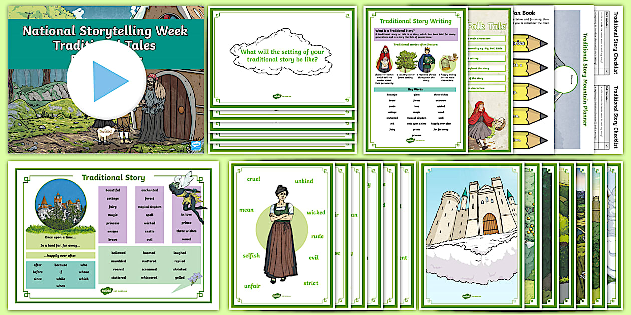 KS2 Traditional Story Writing Resource Pack