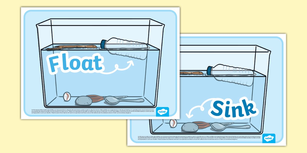 Float or Sink Posters (teacher made) - Twinkl