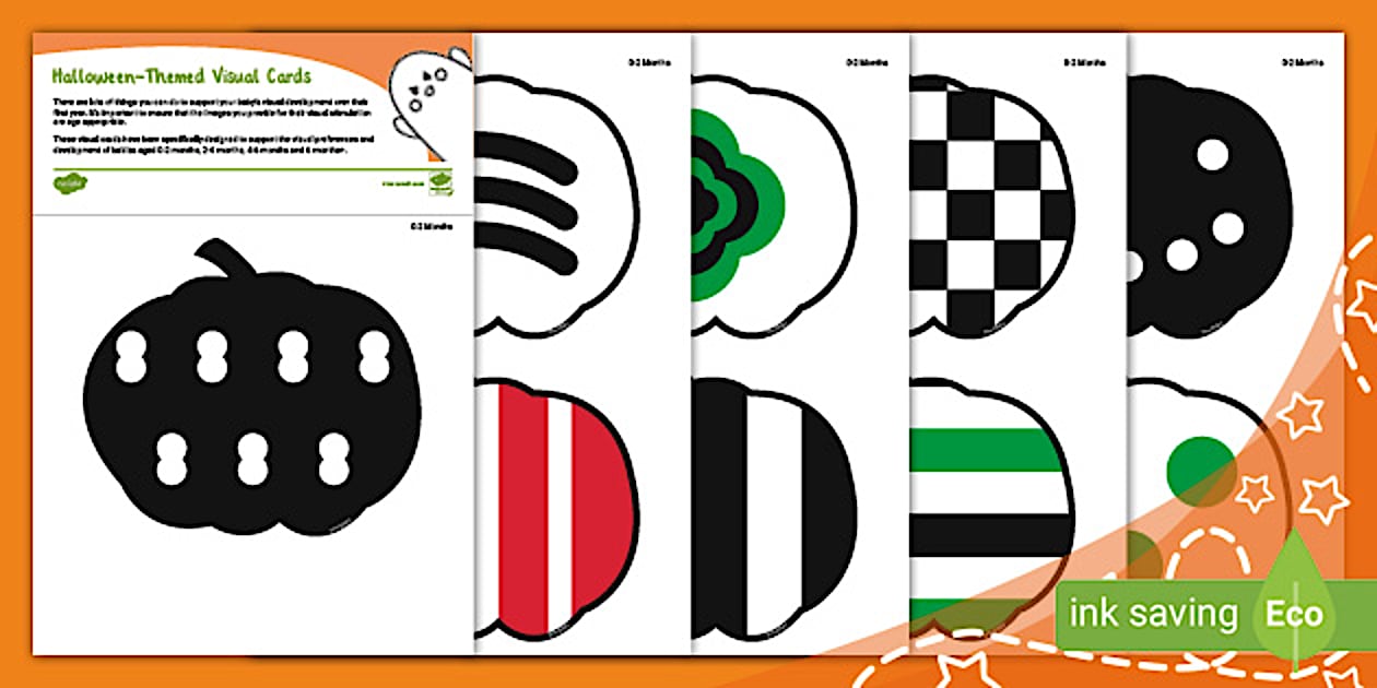 Halloween-Themed Visual Cards (teacher made) - Twinkl