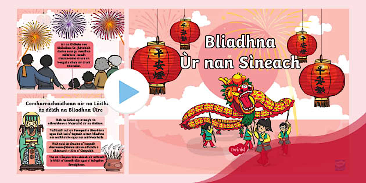 PowerPoint Bliadhna Ùr nan Sìneach ann an Alba - FtMG