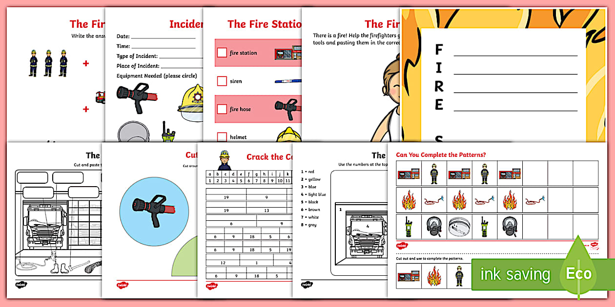 The Fire Station Aistear Activity Pack