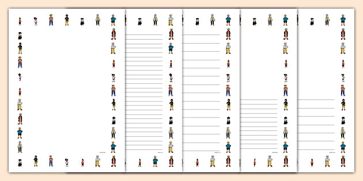 Twinkl Phonics Page Borders Resource Pack (teacher made)