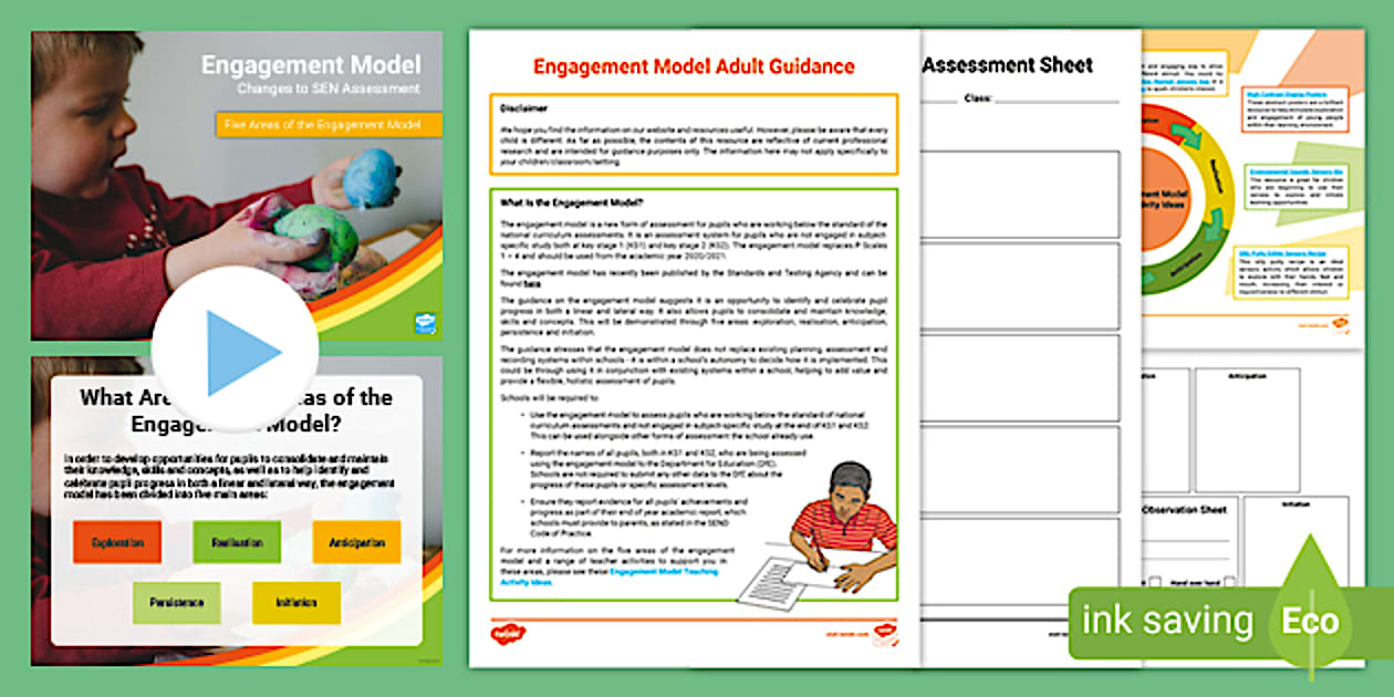 Engagement Model Adult Guidance Complete Pack (teacher made)