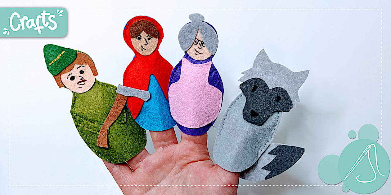 Little Red Riding Hood | Finger Puppets (teacher made)