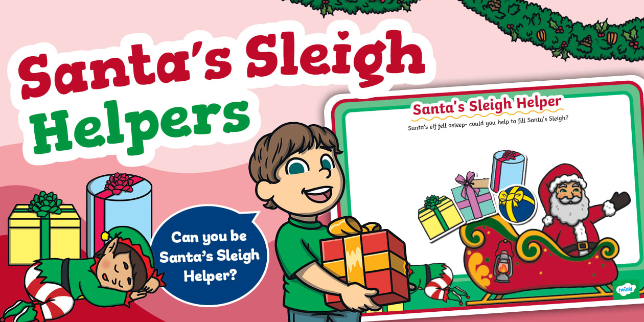 *NEW* Santa's Sleigh Helpers