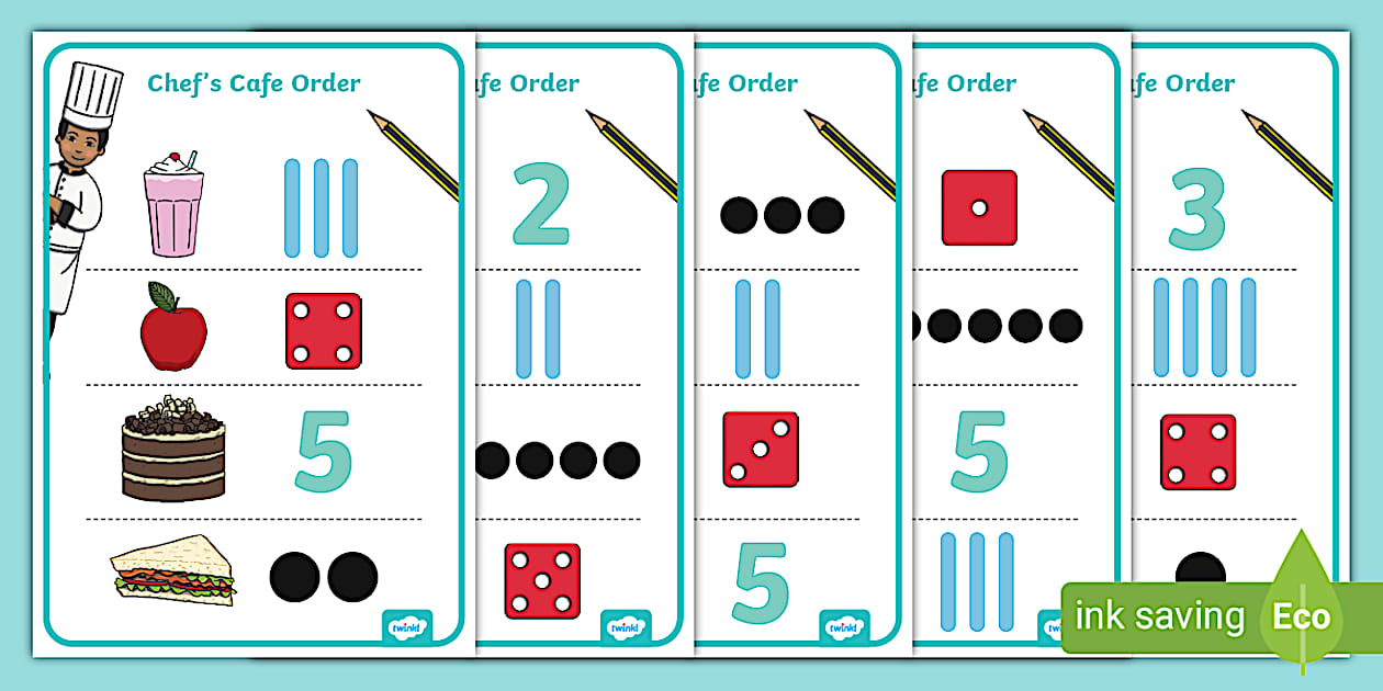 Chef's Cafe Orders | Twinkl (teacher made) - Twinkl
