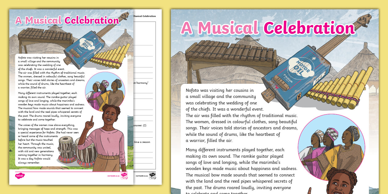 A Musical Celebration (teacher made) - Twinkl