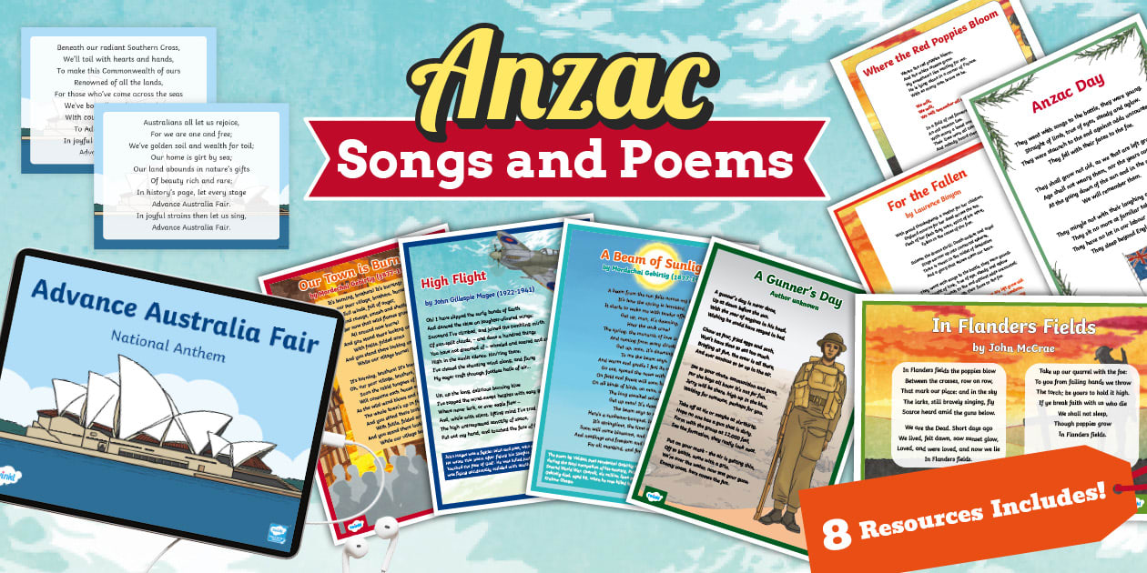 Anzac Songs and Poems - Events - Australia