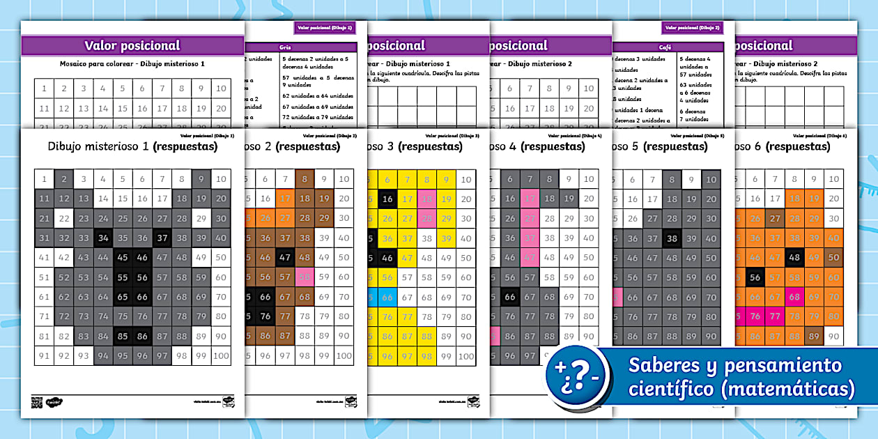 Valor posicional - decenas y unidades - Twinkl