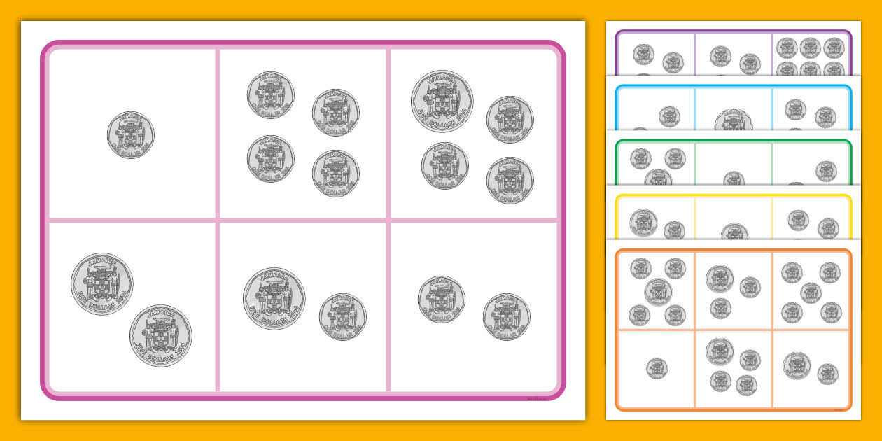 Jamaican Money Bingo (Dollars) (teacher made) - Twinkl