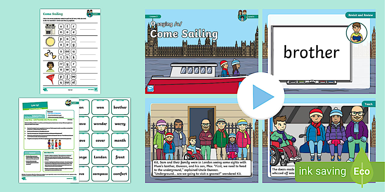 Level 6 Week 19 Lesson 2 - ‘o’ saying /u/ (teacher made)