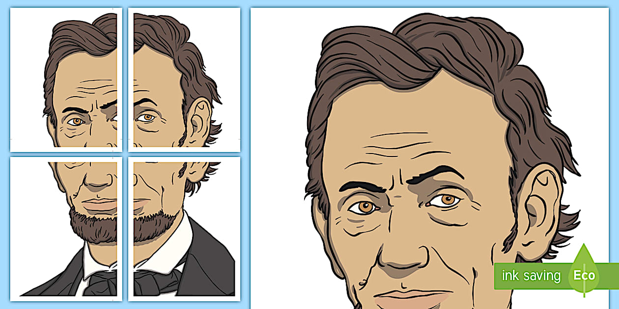 Presidents Day Abraham Lincoln Cut Out | Twinkl - Twinkl