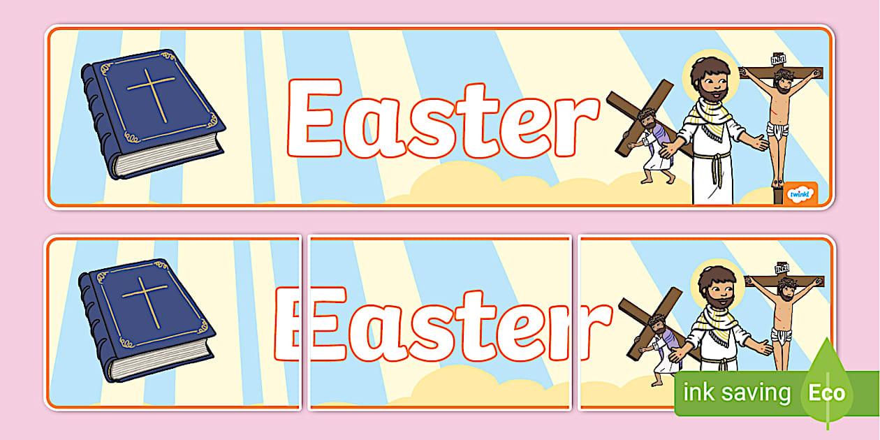 Easter Banner Display | Twinkl Teaching Resources - Twinkl