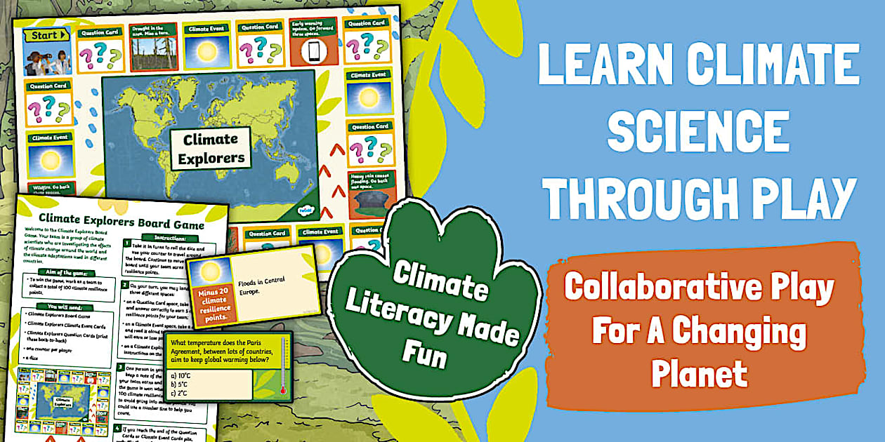 Climate Explorers Game - Board Game about Climate Change