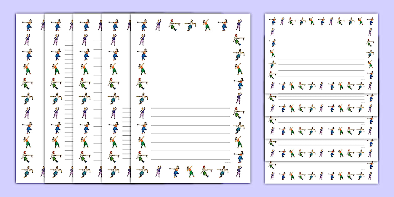 Highland Games Pack - Page Borders (teacher made) - Twinkl