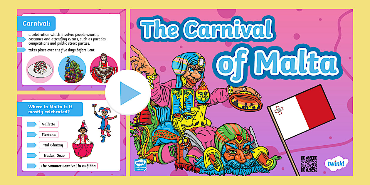 Powerpoint: The Carnival of Malta (Teacher-Made) - Twinkl