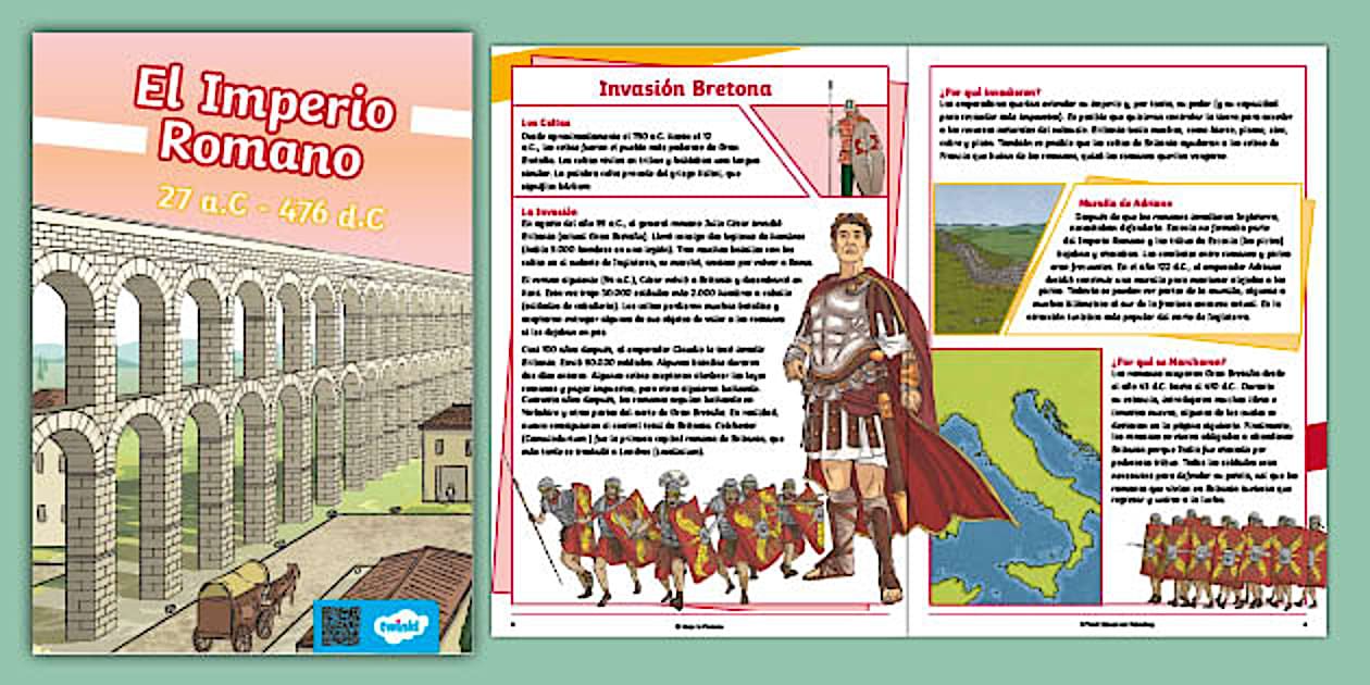 eBook: El Imperio Romano - Twinkl Colombia