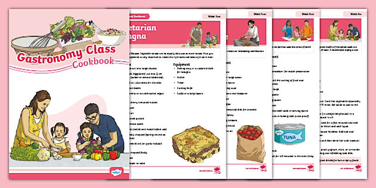 Gastronomy Class Cookbook (teacher made) - Twinkl