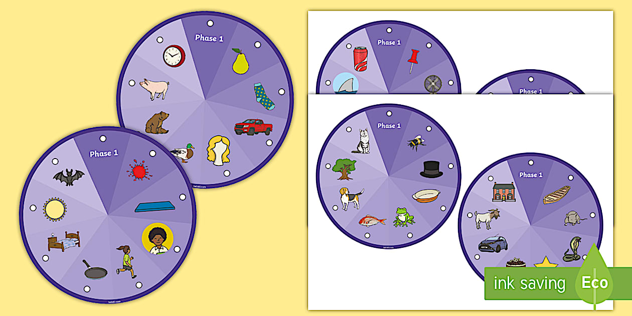 Phase 1 Phonics: Rhyming Threading Cards (teacher made)