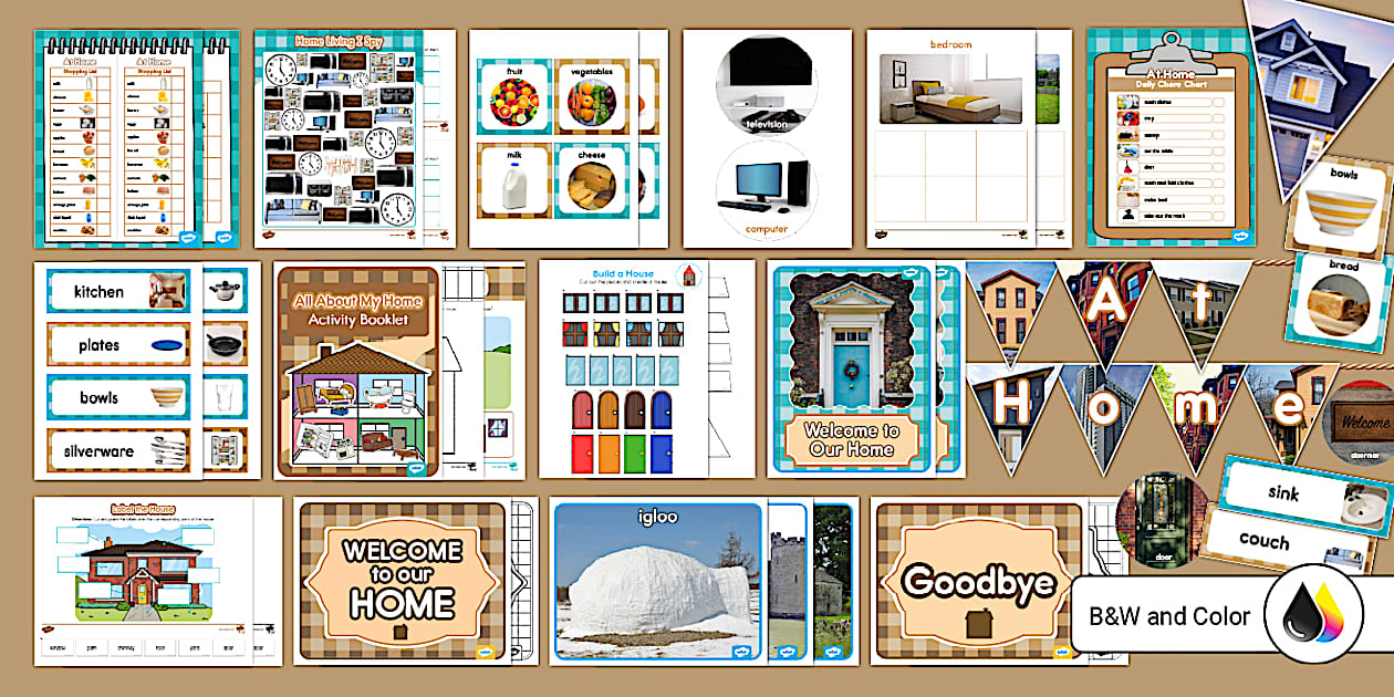 Early Childhood At Home Dramatic Play Pack (teacher made)