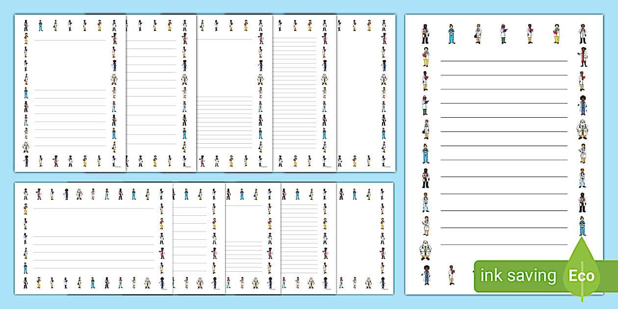 Doctors Page borders (teacher made) - Twinkl