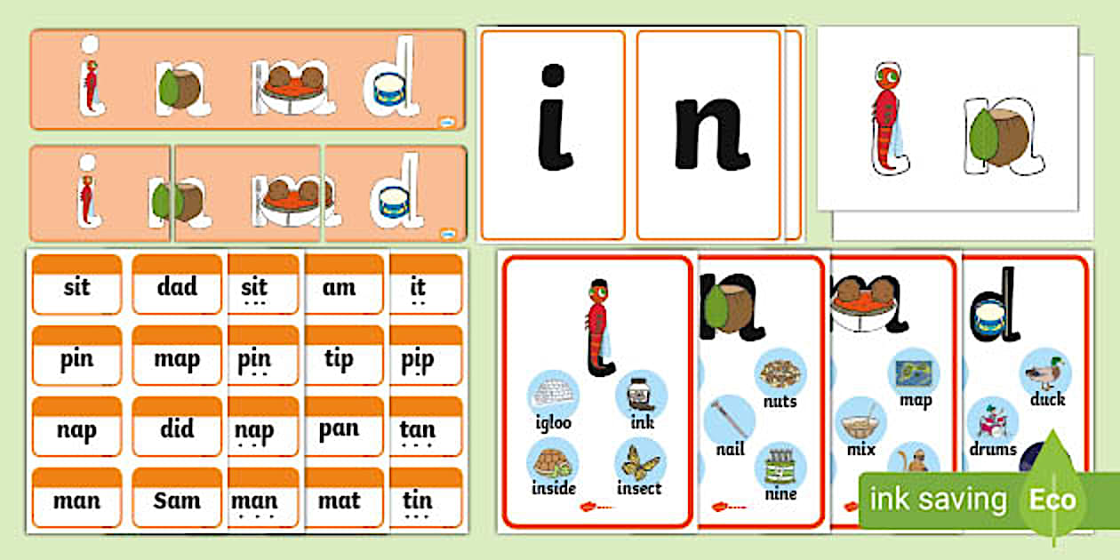 Twinkl Phonics Level 2 Week 2 GPC Display Pack - EYFS