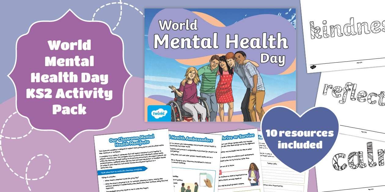 World Mental Health Day KS2 Activity Pack