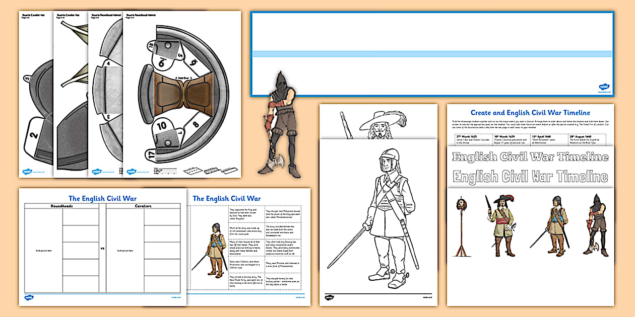 The Civil War and Revolution Resource Pack (teacher made)