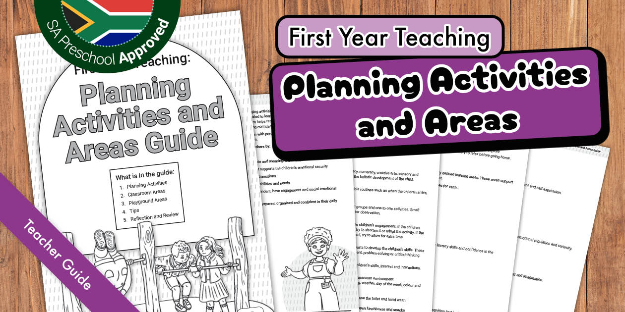 Preschool: Planning Activities & Areas Guide