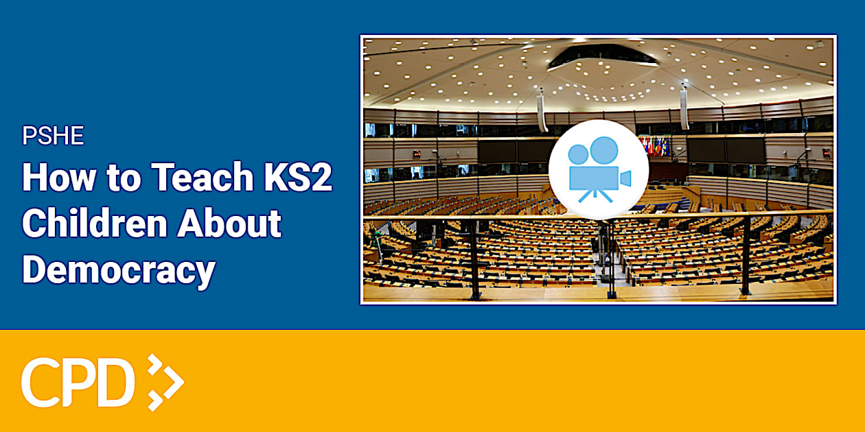How to Teach KS2 Children About Democracy Video CPD - Twinkl