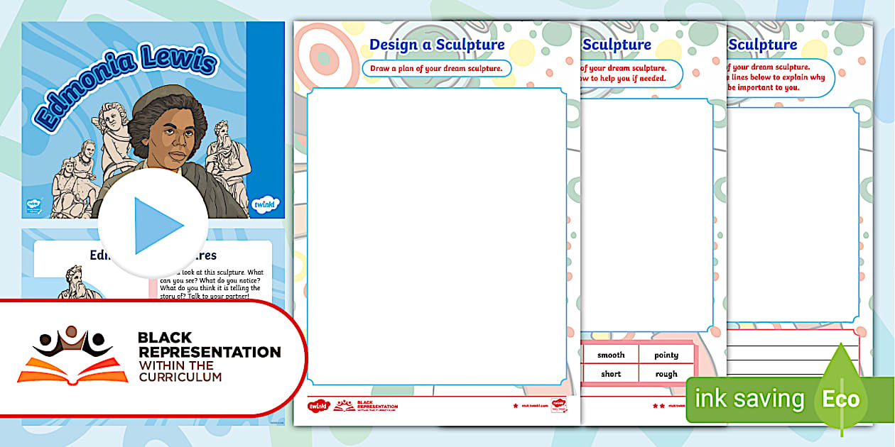 KS1 Edmonia Lewis Lesson Presentation and Activity - Twinkl