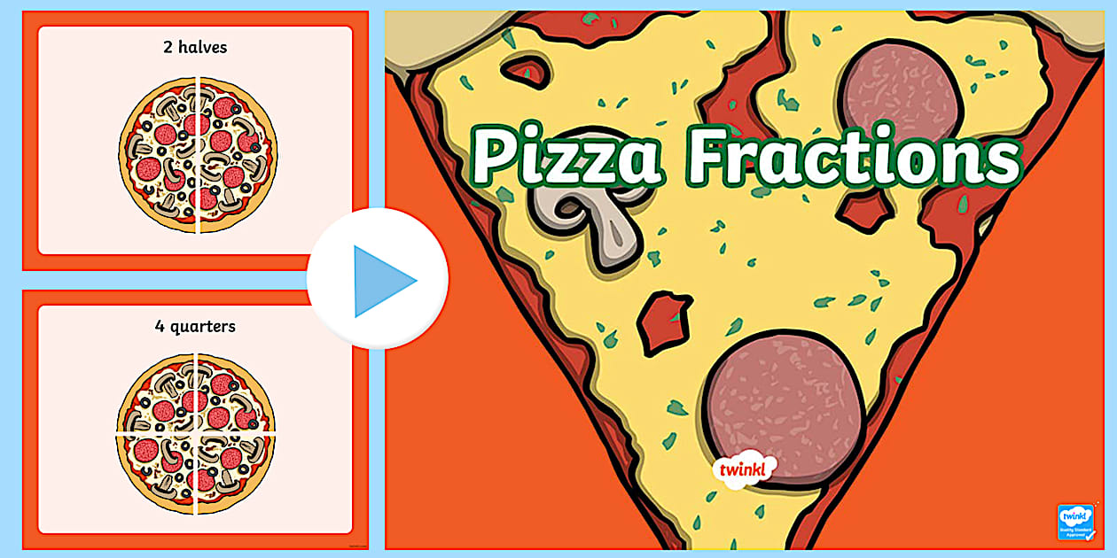 Pizza Fractions PowerPoint (teacher made) - Twinkl