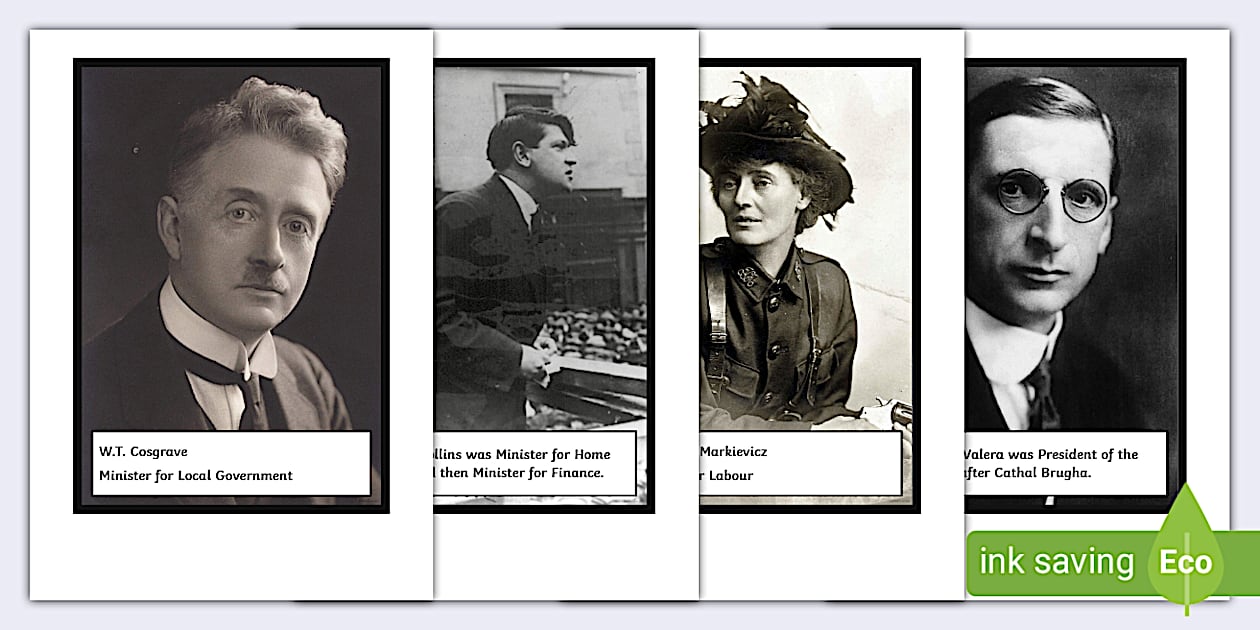 The First Dáil Photo Pack (Teacher-Made) - Twinkl