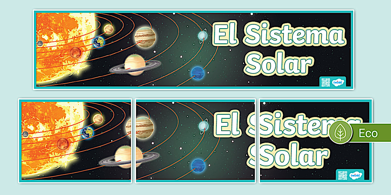 Cartel: El Sistema Solar (teacher made) - Twinkl