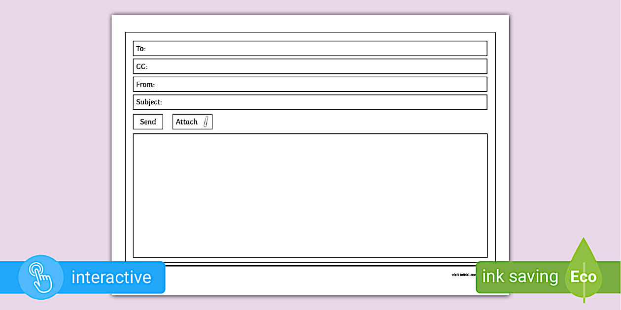 Email Writing Template | How To Write A Formal Email Primary