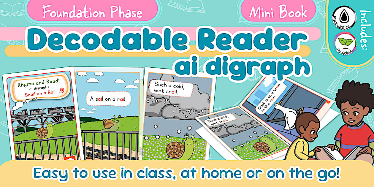 FP Phonics - ai Decodable Reader - Mini Book (CAPS Aligned)