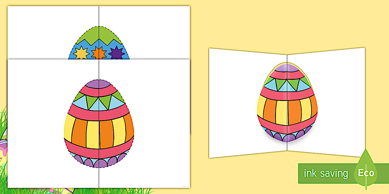 Pop-Up Easter Cards | Primary Teaching Resources - Twinkl
