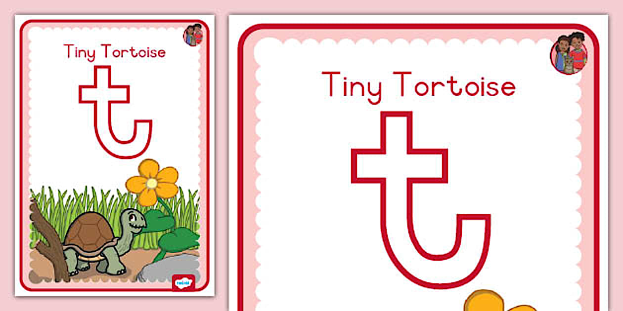 Grade R Phonics: Sound Character Poster t - Twinkl