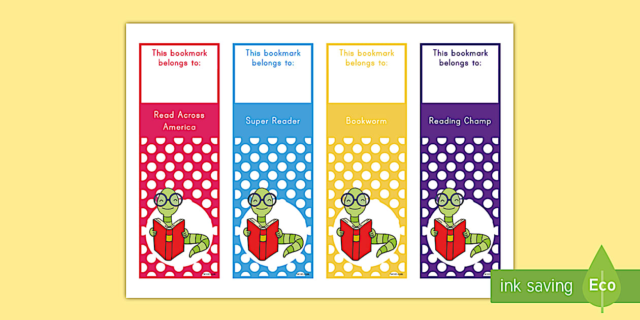 Editable Read Across America Bookmarks | Twinkl USA - Twinkl