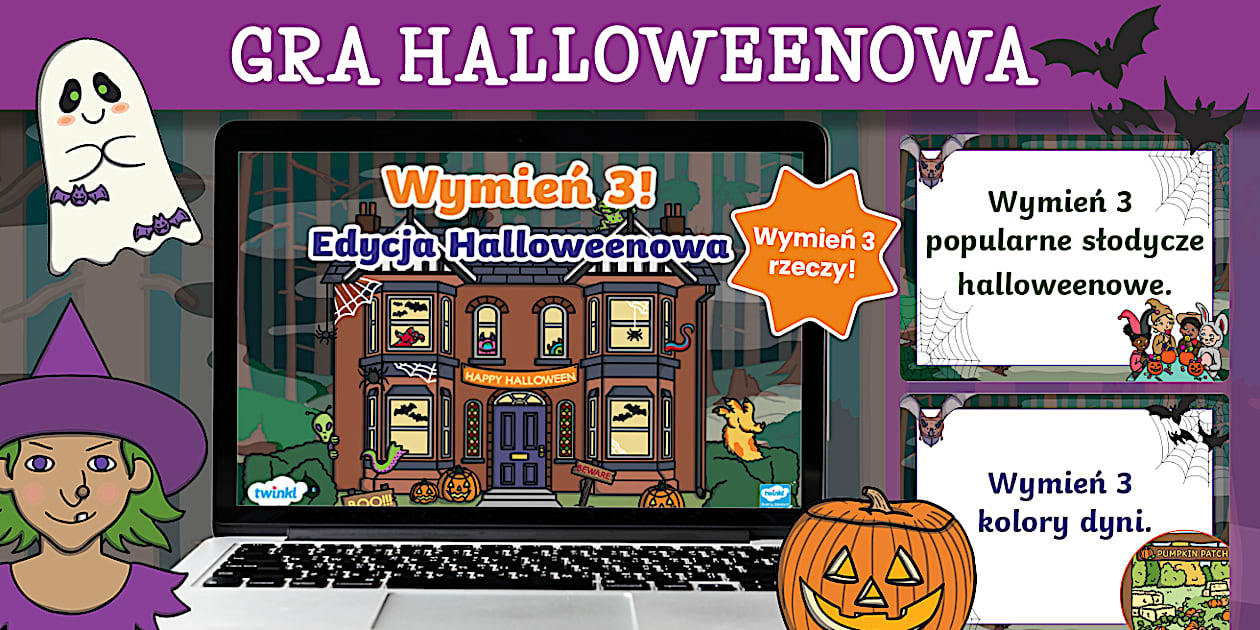 Halloween | Gra | Wymień 3!