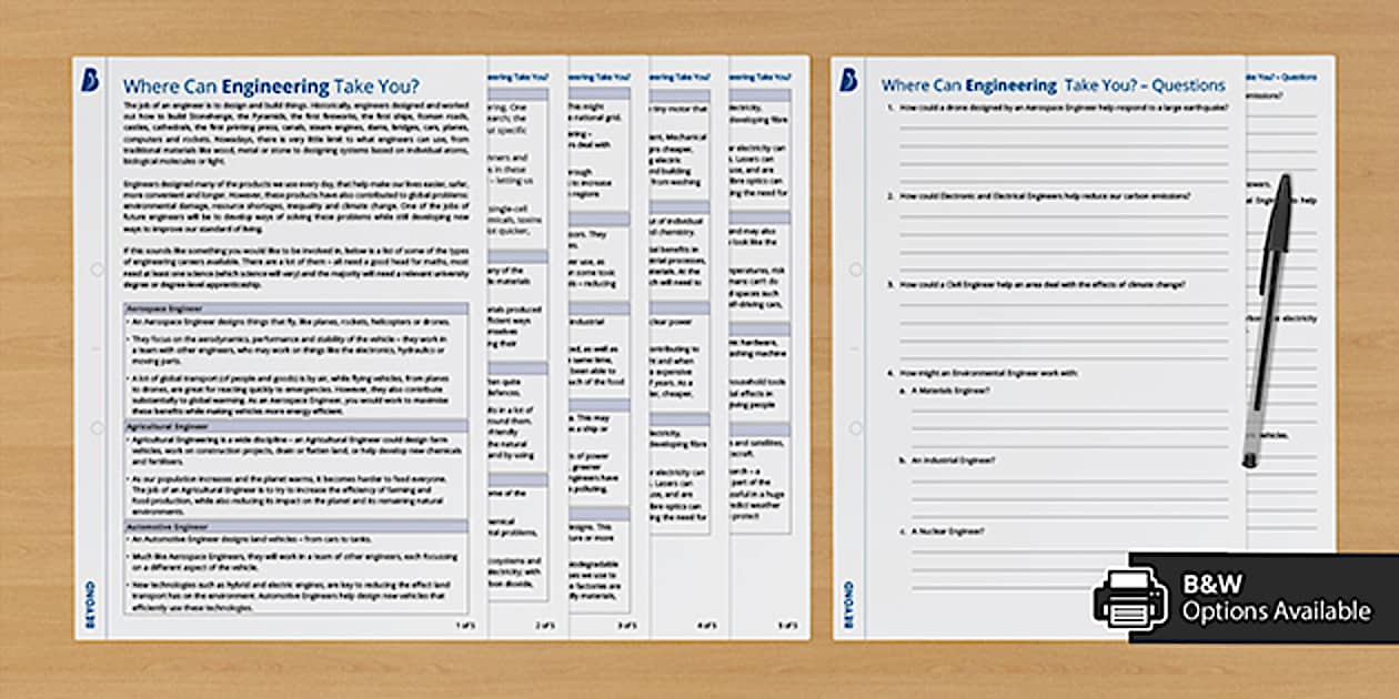 Where Can Engineering Take You | Careers Guidance | Beyond