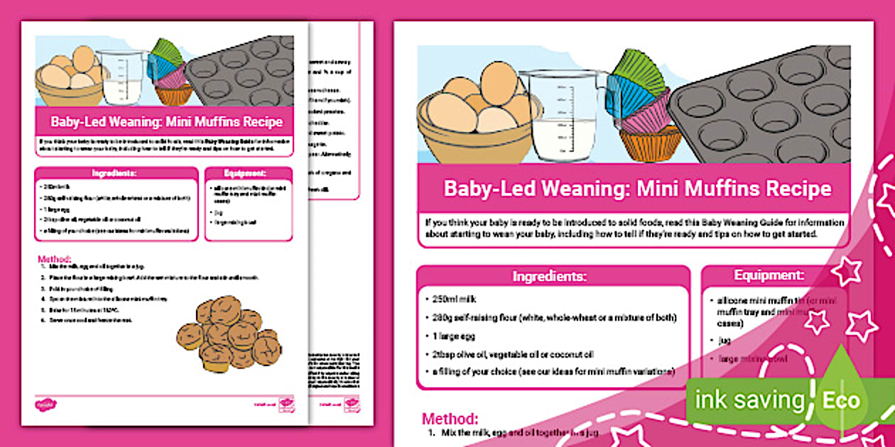 Baby-Led Weaning Baby Muffin Recipe - Birth To Two - Parents