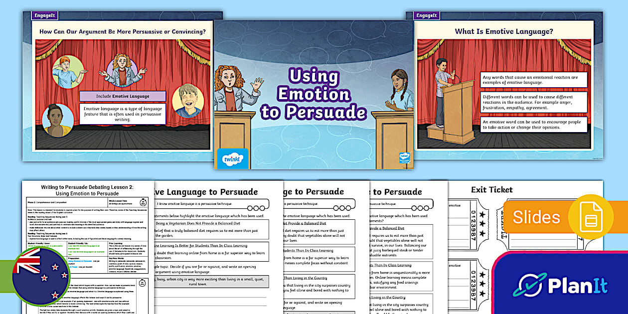 Ph2 Writing to Persuade Debate L2: Using Emotion To Persuade